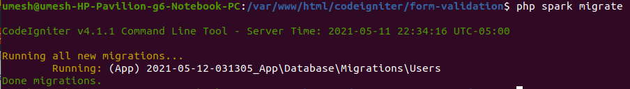 Form Validation Example In Codeigniter 4 For Beginners